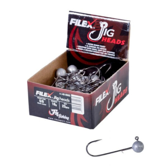 FILEX JIG HEADS 4/0 2XSTRONG 12GR 40-0941