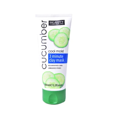 BEAUTY FORMULAS
Maska za lice Cool Moist - glina i krastavac