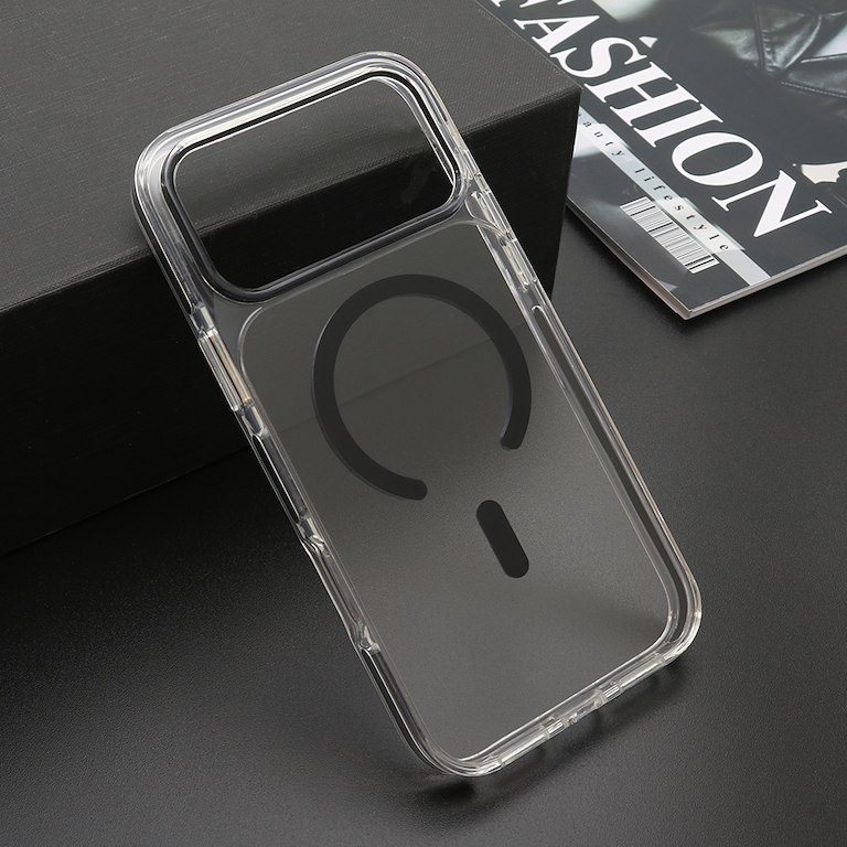 Futrola COLOR CLEAR MagSafe za iPhone 17 Pro Max (6.9)/iPhone 18 Pro Max (6.9) crna