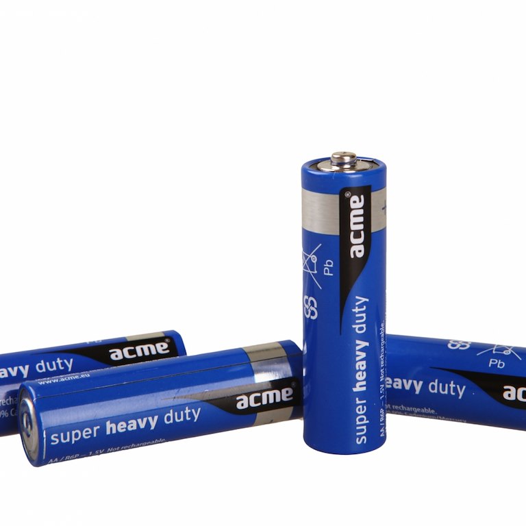 Baterije ACME R6P AA Super Heavy Duty pak 1/4