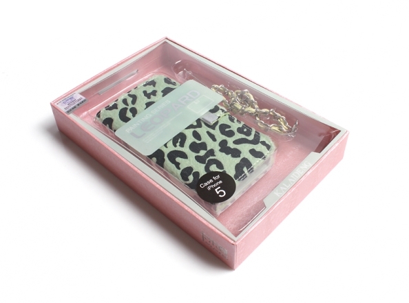 Torbica KLD Leopard za IPhone 5 zelena