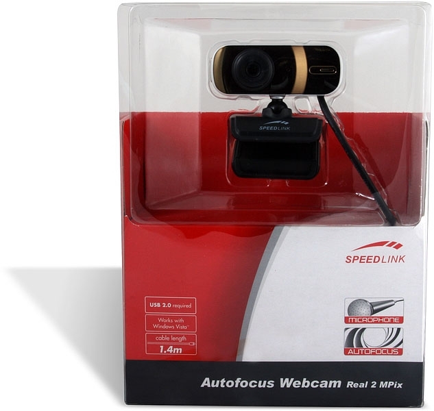 Web Kamera 2.0 Mpix Autofocus Microphone