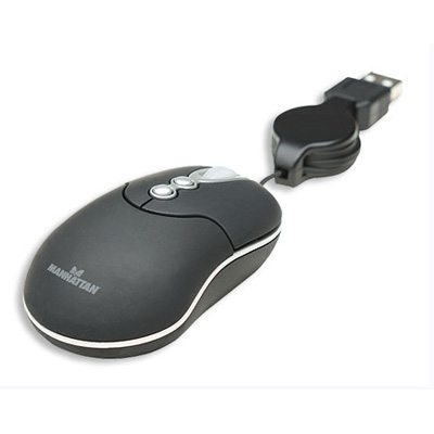 Mouse, MM3, Optical, Mini, USB, 1000 dpi