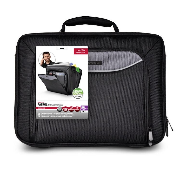 Torba za notebook PATROL 18.4"/46.7cm, black