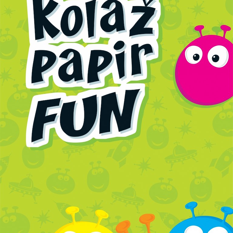 KolaÅ¾ papir B5 samolepljivi Fun 10 boja