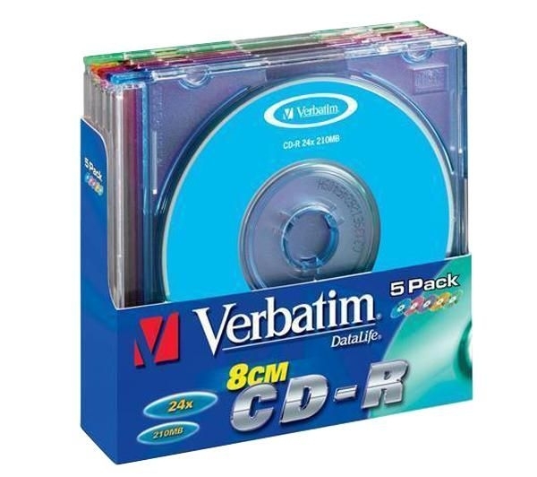 CD-R 210 MB 24x Slim Box