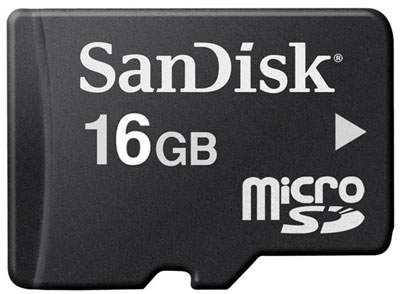 Micro SDHC 16GB