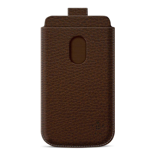 Profesiona leather case S3 - Braon