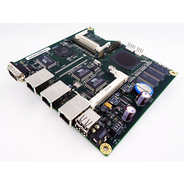 ALIX.2D19 System board - 3 x UTP 10/100Mb/s, 1 x miniPCI, 2 x USB, baterija - AMD Geode LX800 na 500MHz, 128MB DDR DRAM