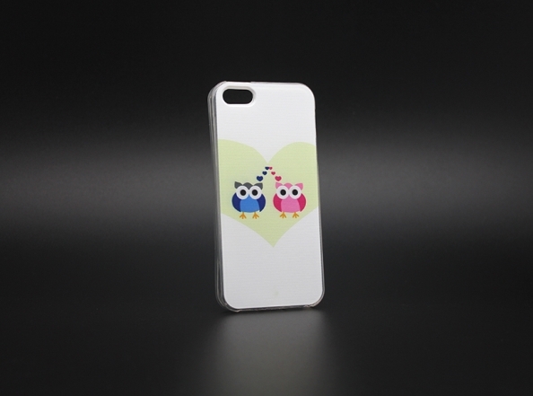 Torbica silikonska Print za iPhone 5 Owl love