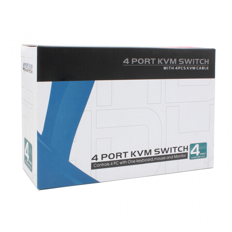 KVM switch 4 PC-a na isti monitor,mis,tastaturu