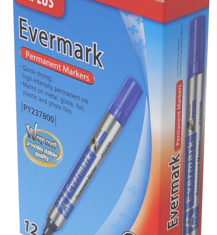 Permanent marker Evermark PY237800 obli vrh 2,5 mm