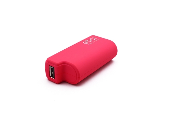 Back up baterija Ebai micro USB 2400mAh pink