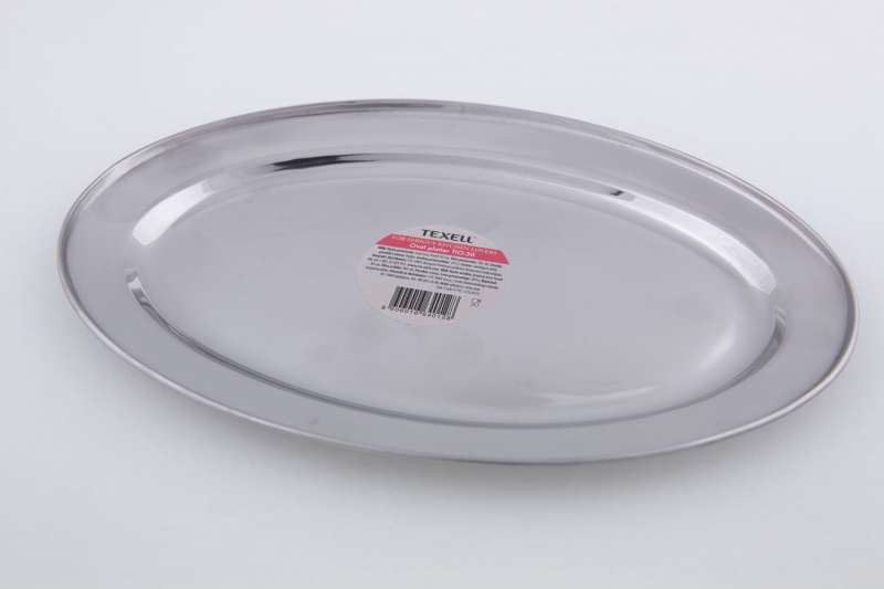 Oval inox 30 x 21,5cm TIO-30