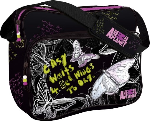 Torba na rame Animal planet Butterfly 40x28x11 cm