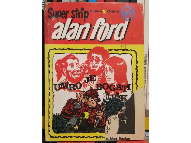 Alan Ford 148 - Umro je bogati ujak