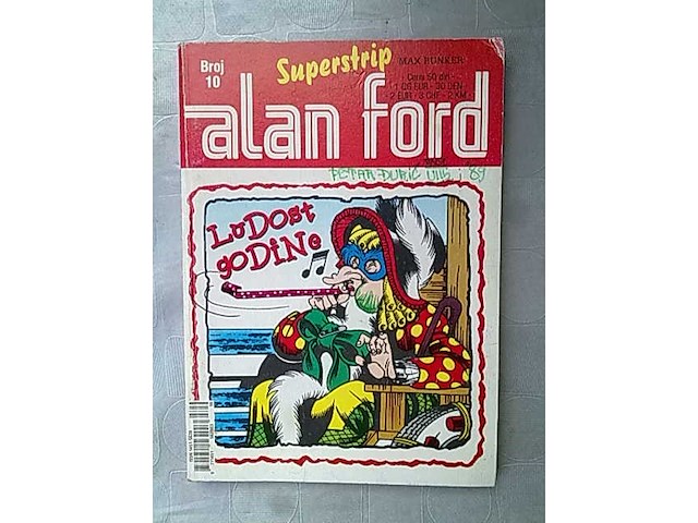 Alan Ford-Ludost godine