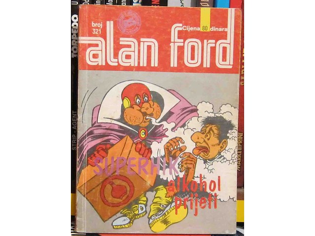Alan Ford 321 Superhik alkohol prijeti