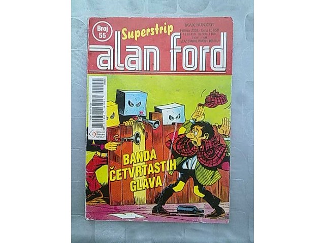Alan Ford-Banda cetvrtastih glava