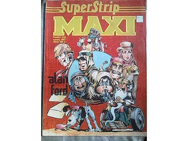 Super Strip Maxi,posebni broj travanj 1987