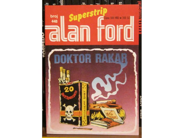 alan ford 448 - Doktor Rakar