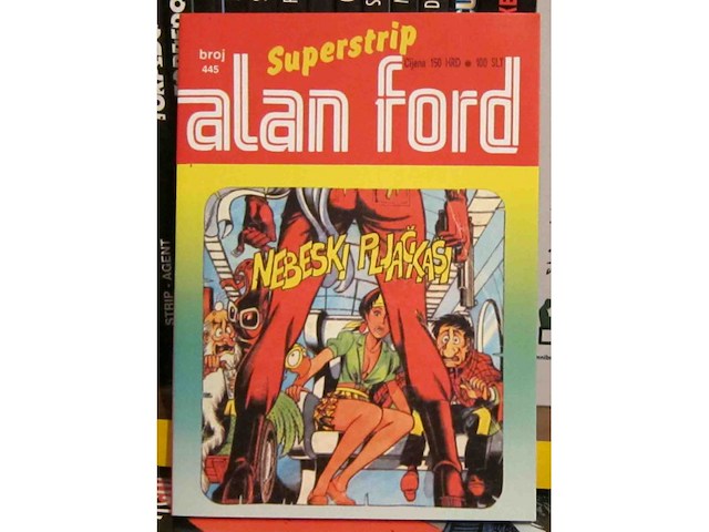 alan ford 445 - Nebeski pljačkaši