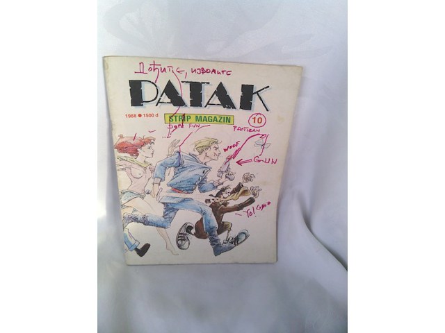 Patak strip magazin broj 10 1988