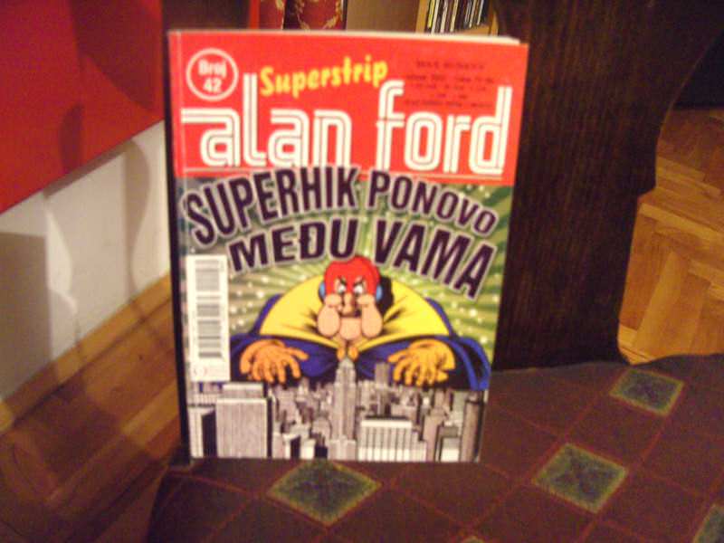Alan Ford broj 42, Superhik ponovo među nama