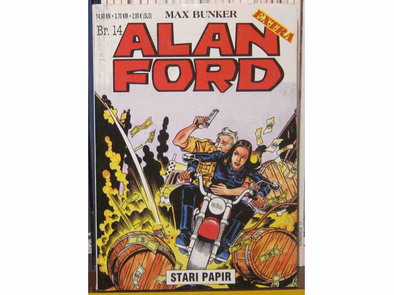 Alan Ford Extra 14 - Stari papir
