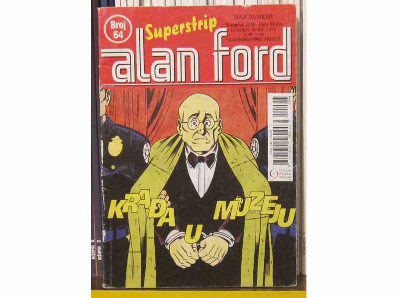 ALAN FORD 64 - Kradja u muzeju