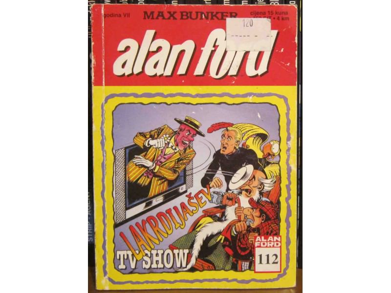 Alan Ford - Borgis 112 - Lakrdijašev TV show