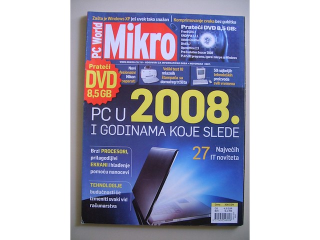 (c) PC World - MIKRO br.132 novembar 2007 - 11/2007