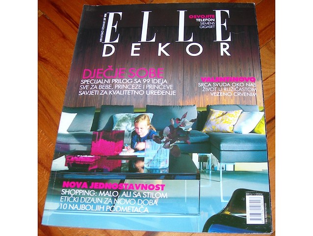 Elle Dekor, br. 1, 2004.