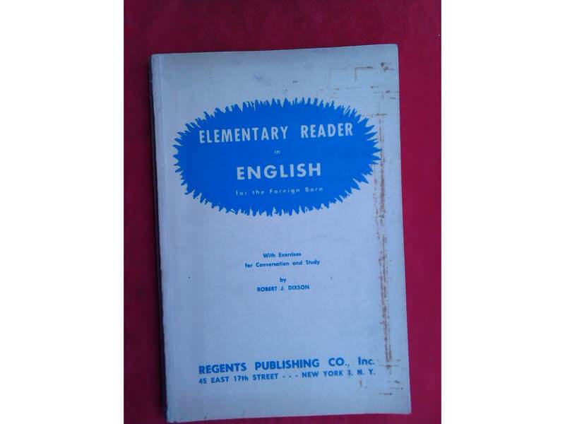 Elementary  reader  in English