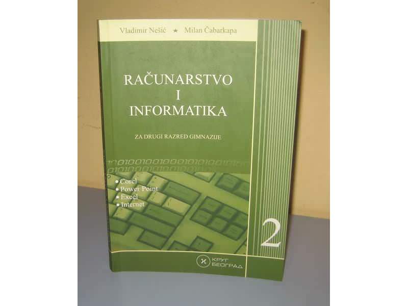 RAČUNARSTVO I INFORMATIKA za drugi razred gimnazije