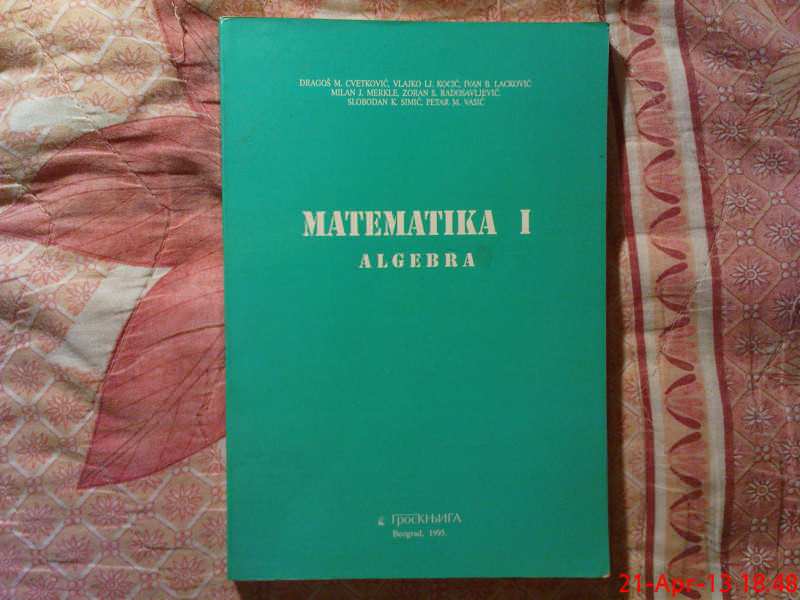 MATEMATIKA I ALGEBRA  - GRUPA AUTORA