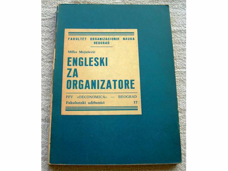 Engleski za organizatore