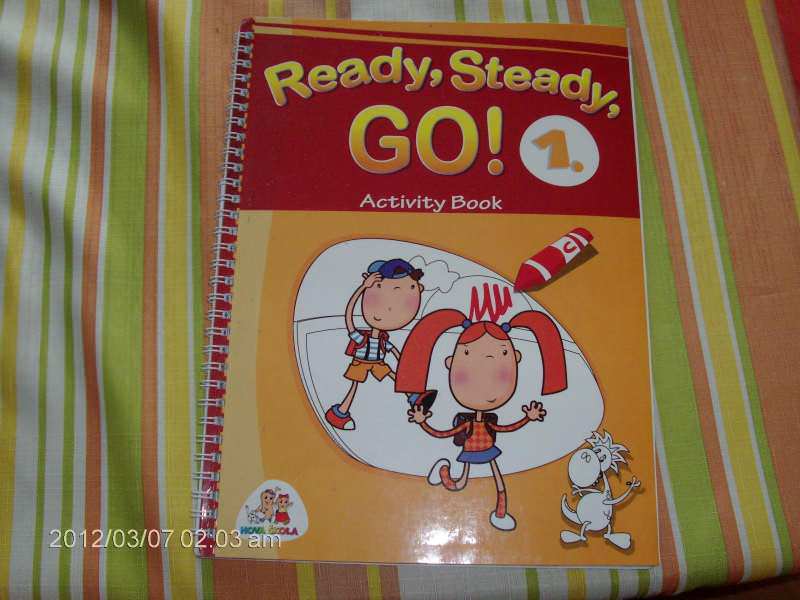 Ready, Steady,GO! Activity Book za prvi razred