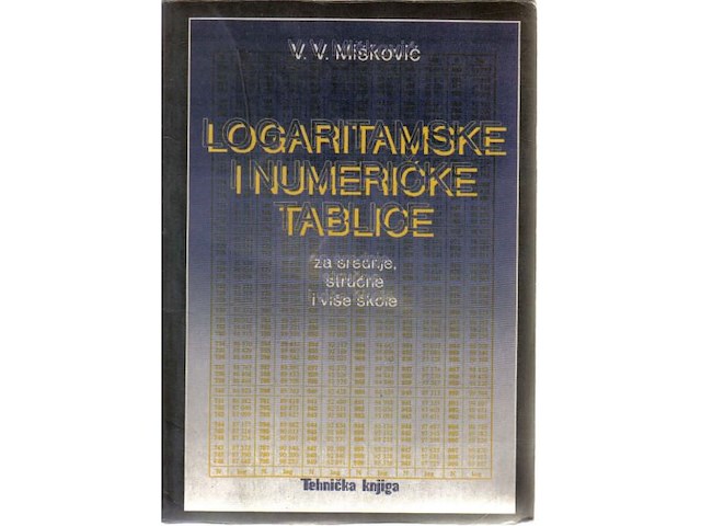 LOGARITAMSKE I NUMERICKE TABLICE