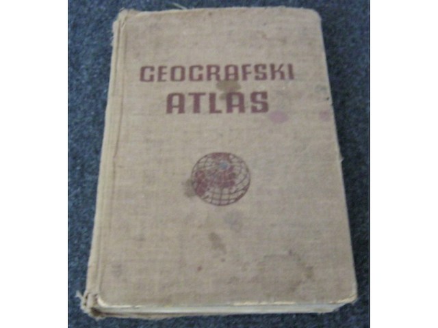 Geografski atlas, 1951.god