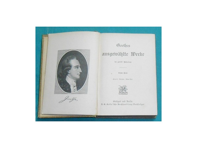 Ausgewählte Werke in Zwölf Bänden (1889)GOEHTE/K-185