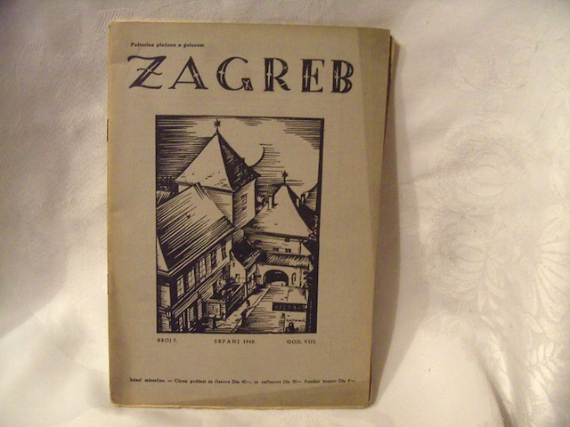 Zagreb, broj 7 1940 godina