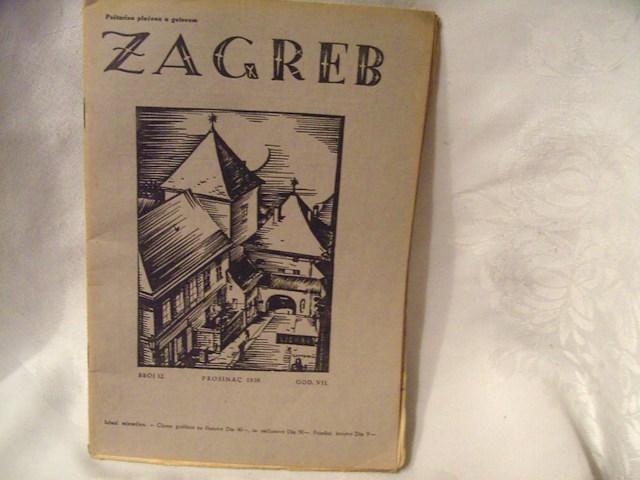 Zagreb, broj 12 1939 godina