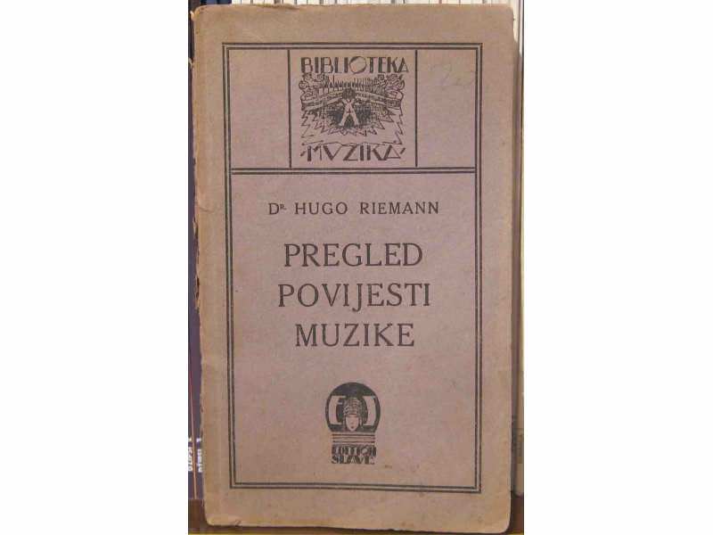 Pregled povijesti muzike . 1922. god