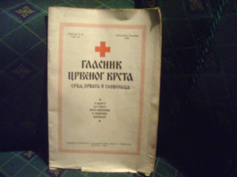 Glasnik Crvenog krsta, izd 1929