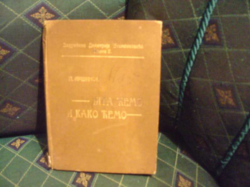 Šta ćemo i kako ćemo, Pavle Aršinov
