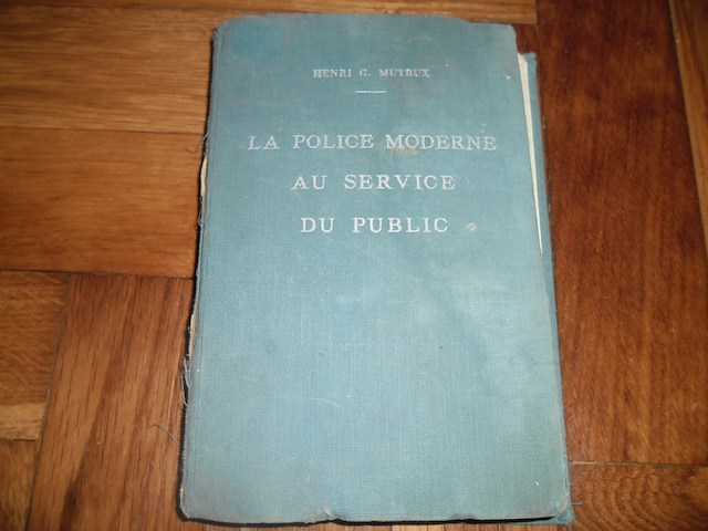 La police moderne au service du public