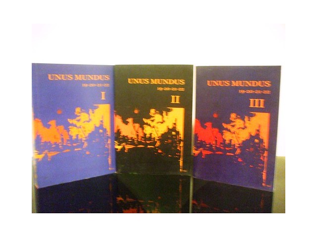 Unus Mundus, komplet I-III, novo