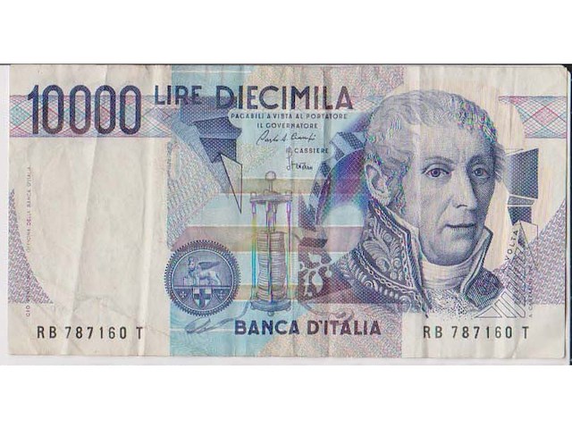 ITALIJA - 10 000 LIRA 1984