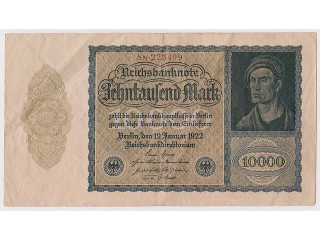 NEMACKA - 10000 MARAKA 1922